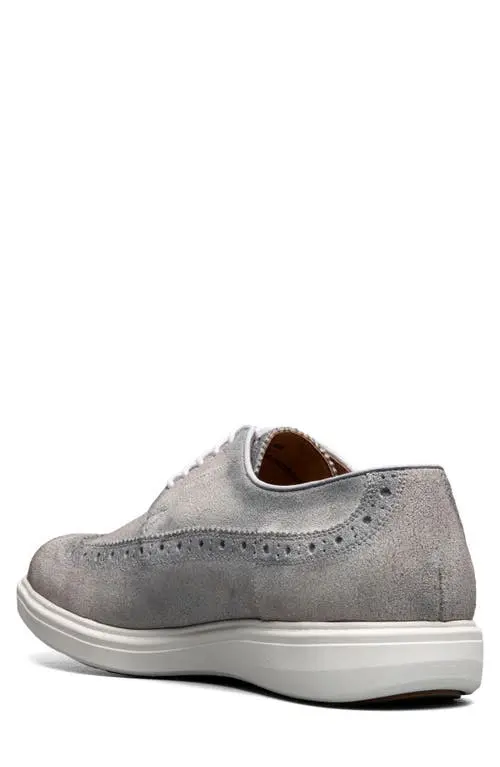 STACY ADAMS Trudell Wingtip Oxford - Light Gray