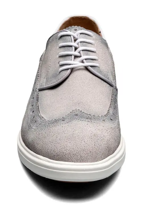 STACY ADAMS Trudell Wingtip Oxford - Light Gray
