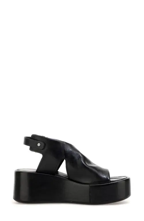 A.S.98 Maren Platform Sandal - Black/black