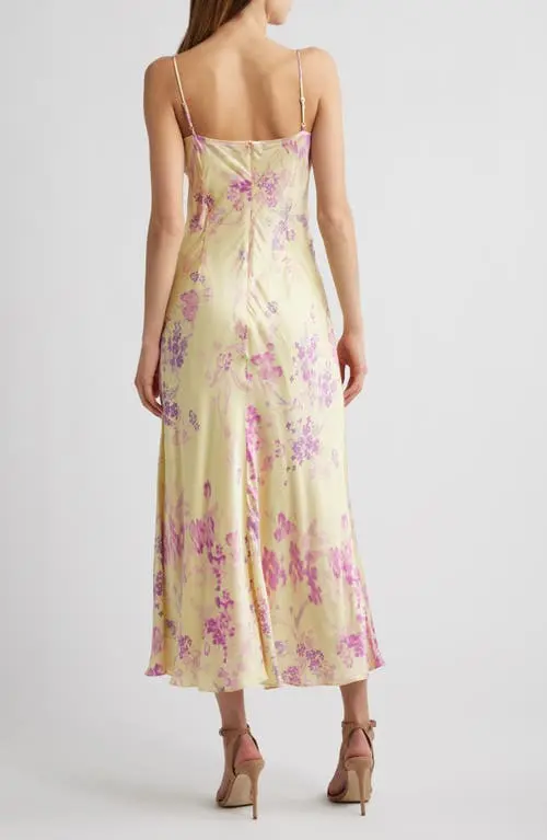 French Connection Elyria Oona Satin Midi Dress