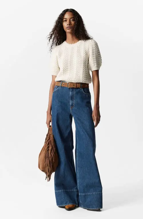 & Other Stories Puff Sleeve Sweater