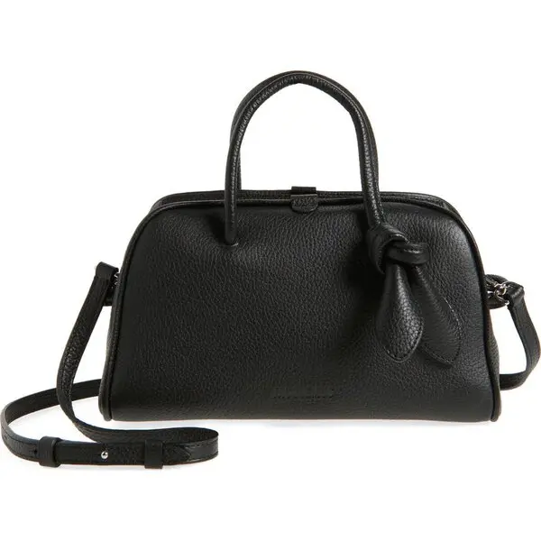 Jacquemus Le Petite Turismo Leather Bag - Black