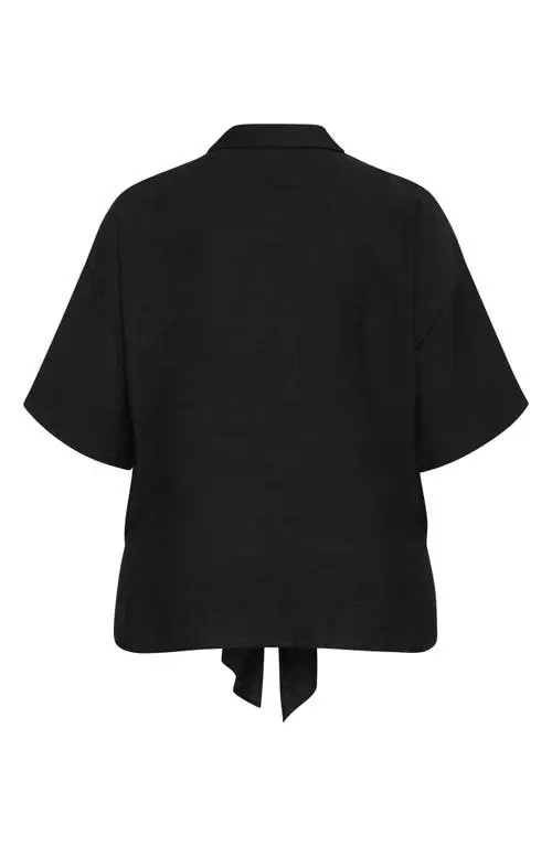 City Chic Rosie Tie Front Top