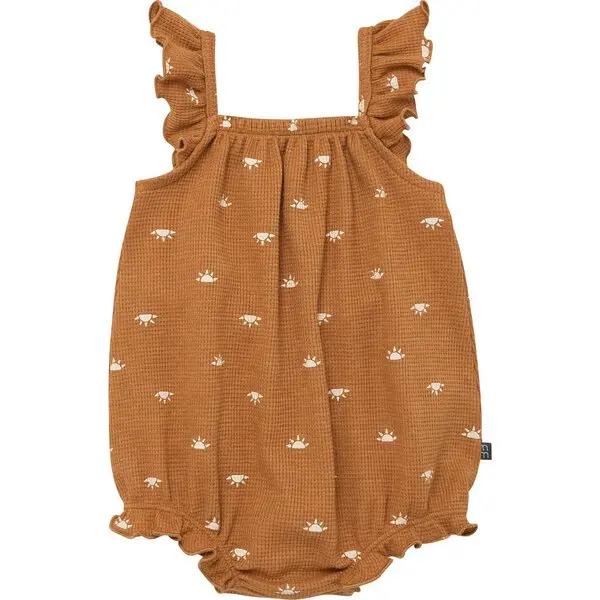 MODERN MOMENTS™ BY GERBER Bubble Romper - Brown Sun