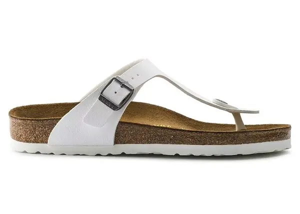BIRKENSTOCK Gizeh Birkoflor Thong Sandals - White