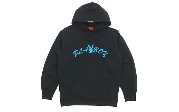 Supreme Playboy Hooded Sweatshirt - Black