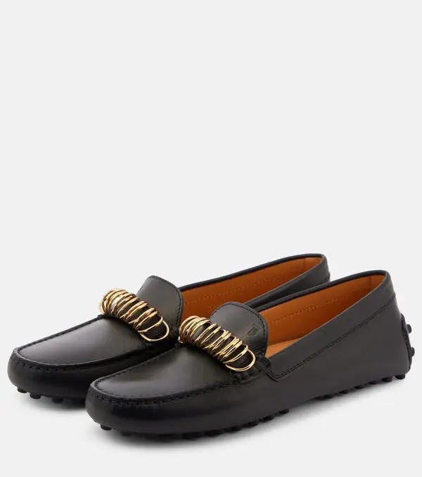 TOD'S Gommino Leather Driving Loafers