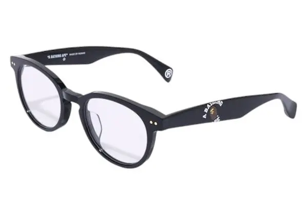 A BATHING APE Optical Flame 14 Eyeglasses - Black