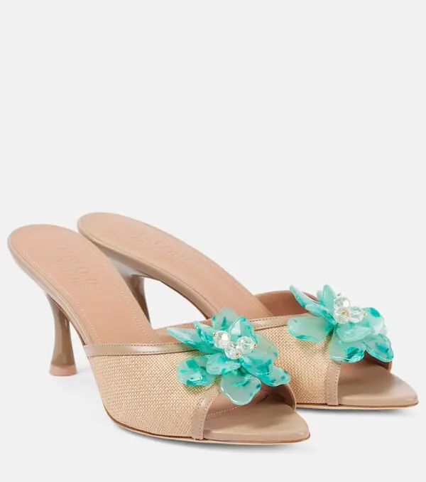 MALONE SOULIERS Cyd 70 Embellished Mules