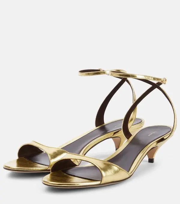 THE ROW Vika 35 Leather Sandals