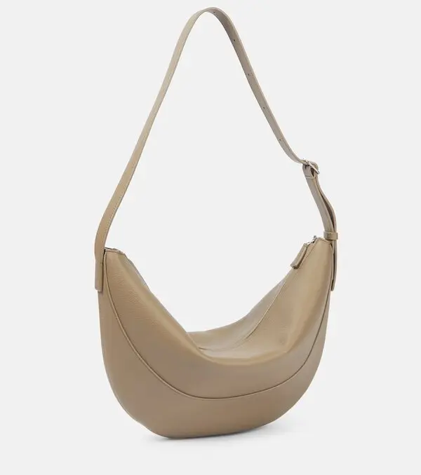 THE ROW Jouve Small Leather Shoulder Bag