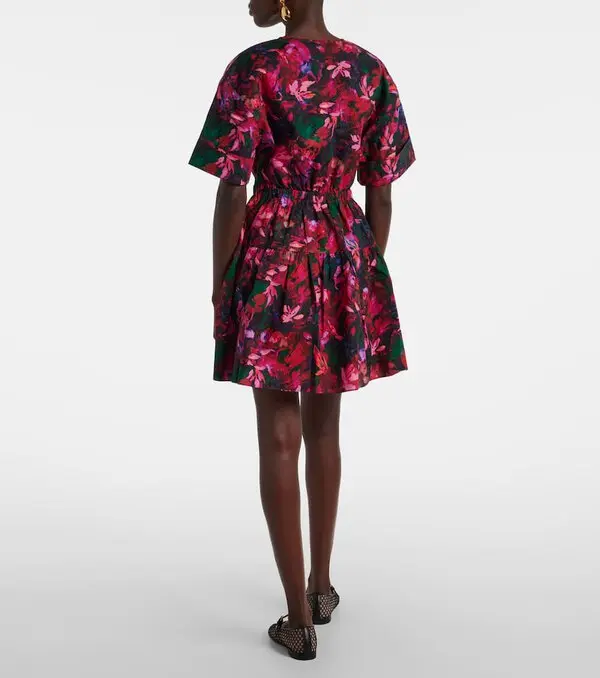 Ulla Johnson Nadira Floral Cotton Minidress