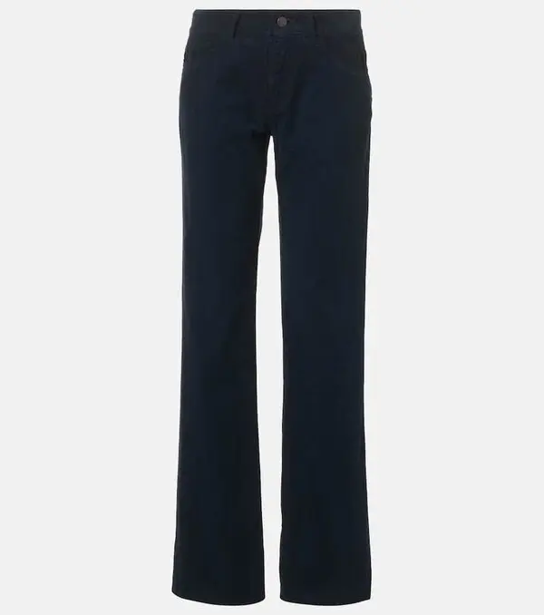 THE ROW Carlyl Cotton Corduroy Pants
