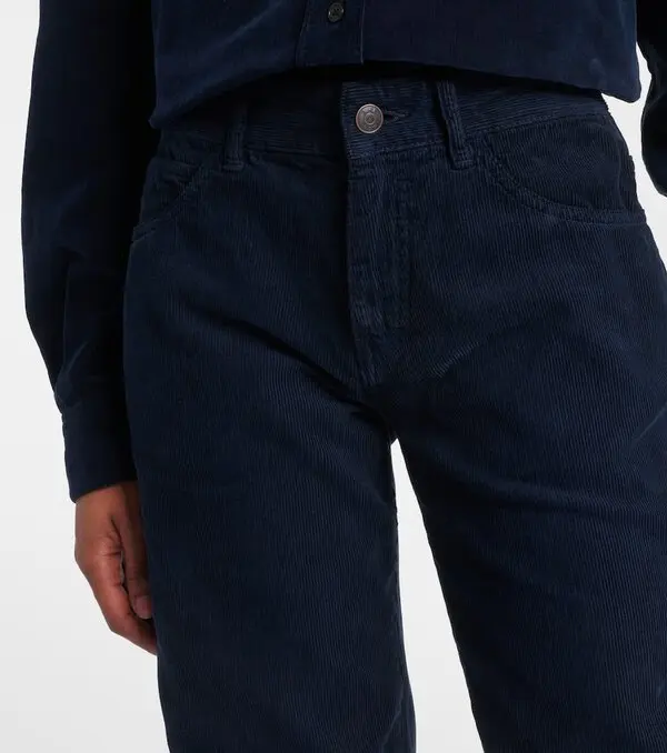 THE ROW Carlyl Cotton Corduroy Pants