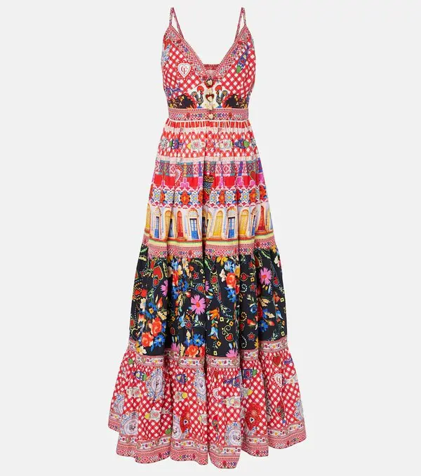 Camilla Folk Fabulous Printed Maxi Dress - Multicoloured