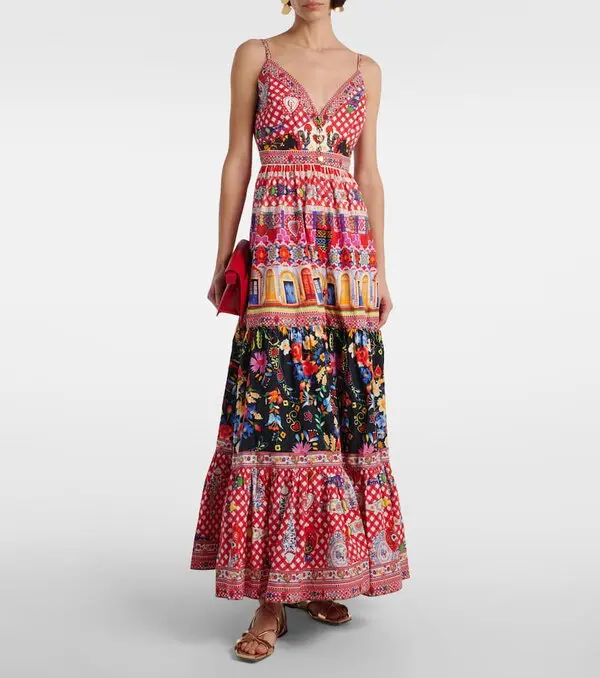 Camilla Folk Fabulous Printed Maxi Dress - Multicoloured