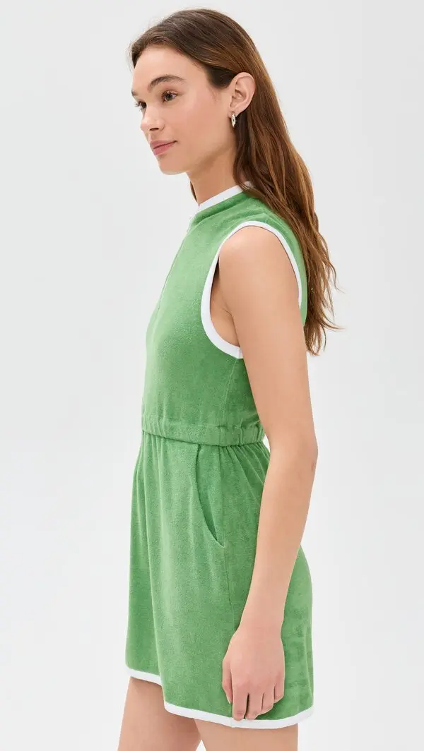 Kule The Terry Dress - Avocado | Editorialist