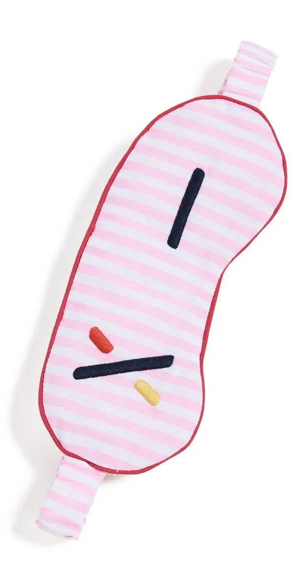 ALEX MILL P'jimmies Sleep Mask - Pink Stripe