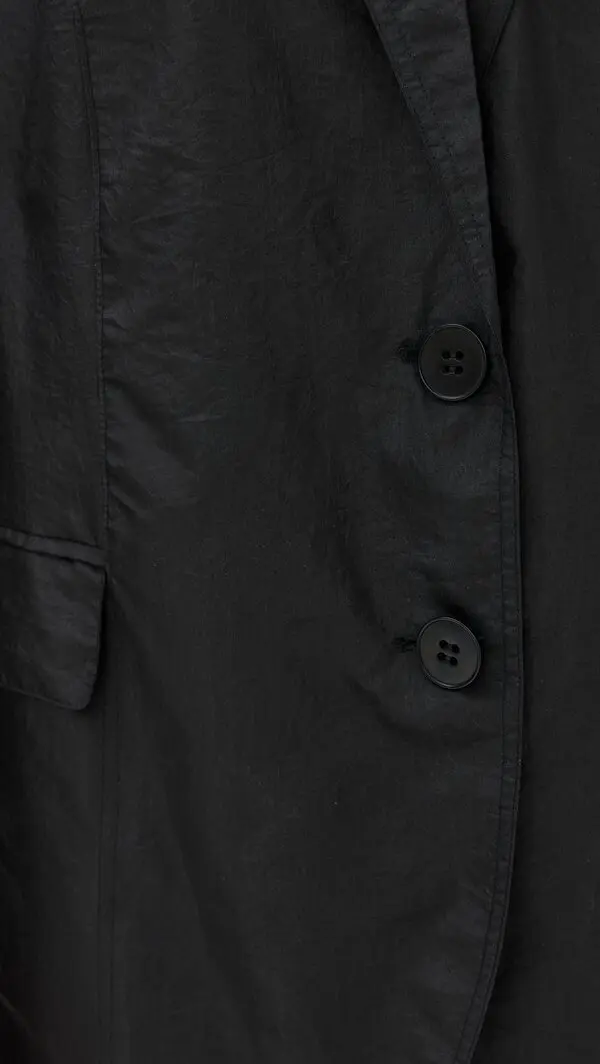 Tibi Crispy Nylon Liam Blazer