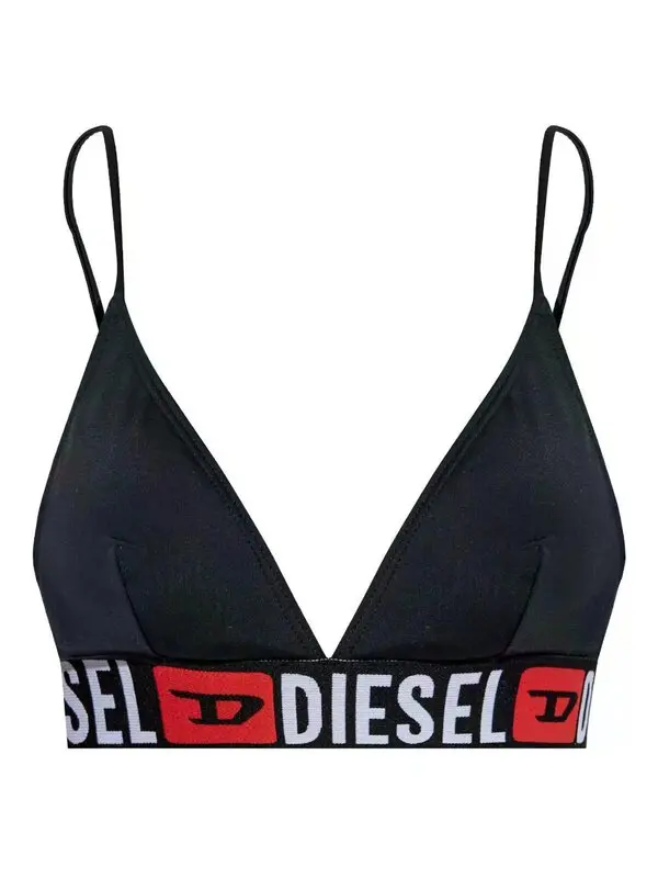 DIESEL® Logo-print Bra