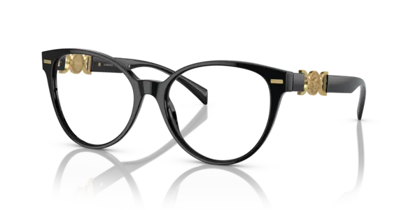Versace Ve3334 Eyeglasses - Noir