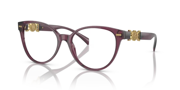 Versace Ve3334 Eyeglasses - Violeta Traslúcido