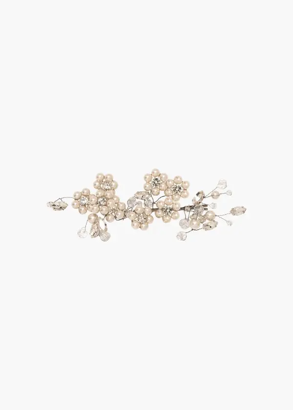 JENNIFER BEHR Irina Bobby Pin - Crystal Pearl