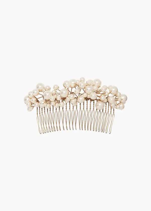 JENNIFER BEHR Reagan Comb - Pearl