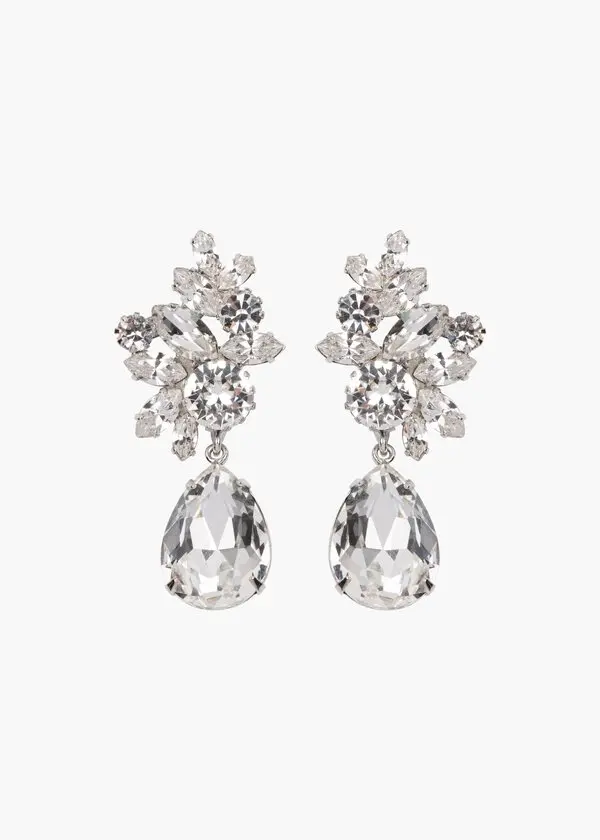 JENNIFER BEHR Lynlee Earrings - Crystal