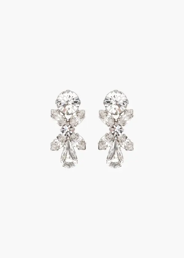 JENNIFER BEHR Parker Drop Earrings - Crystal