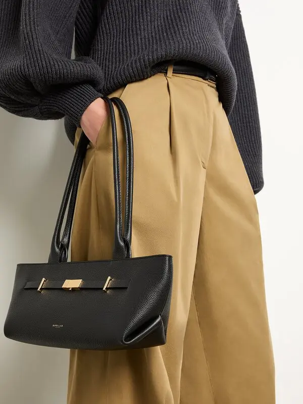 Another Tomorrow Relaxed Wide-leg Pant - Thyme