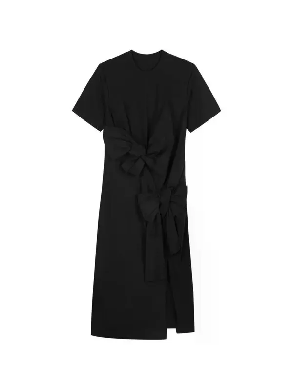 JNBY Bow-detail Dress - Black