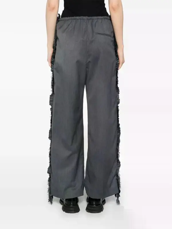 JNBY Side Detailed Straight Trousers