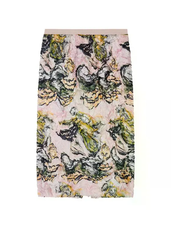 JNBY Graphic-print Skirt - Pink