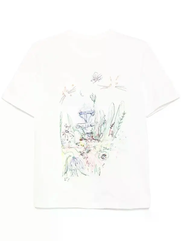 JNBY Embroidered T-shirt - White