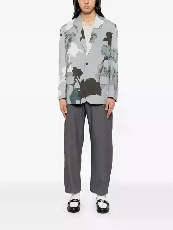 CROQUIS Flower-print Blazer