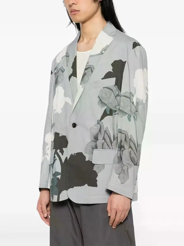 CROQUIS Flower-print Blazer