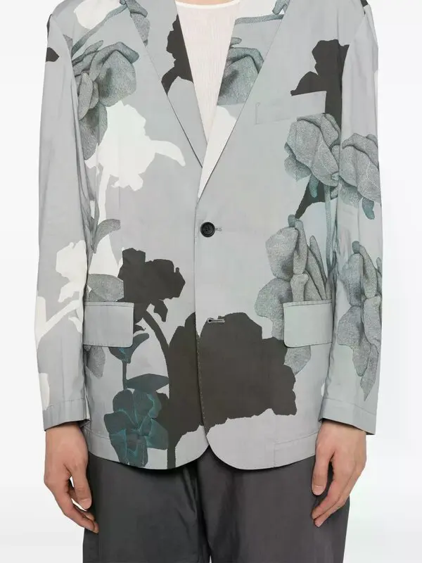 CROQUIS Flower-print Blazer