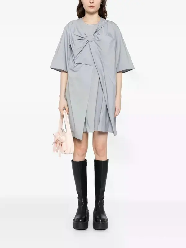 JNBY Bow-detail Dress - Blue