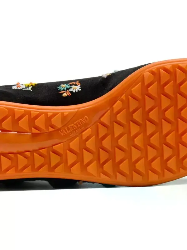 Valentino Garavani Chromathon Velvet Sneakers