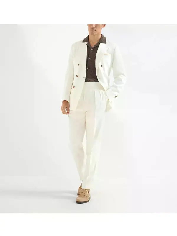 Brunello Cucinelli Double-breasted Peak-lapel Blazer