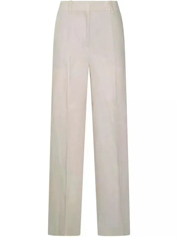 Incotex Belt-loop Palazzo Pants - Neutrals