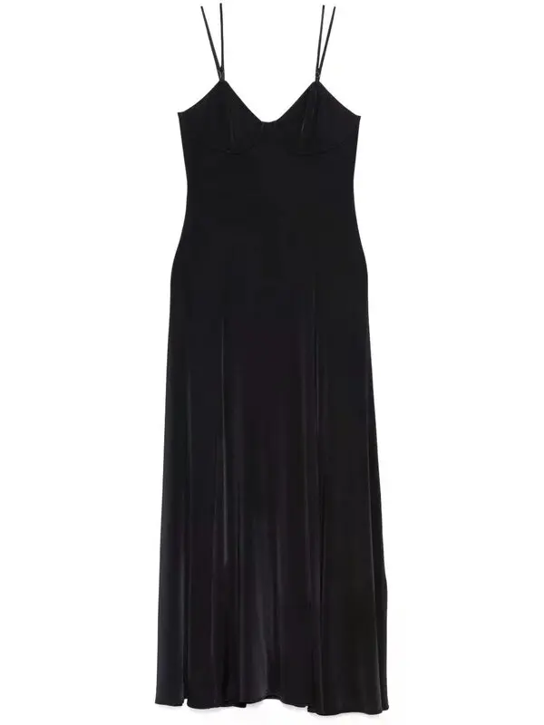 FORTE_FORTE Flared Midi Dress