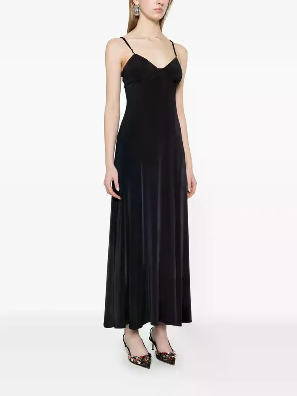FORTE_FORTE Flared Midi Dress