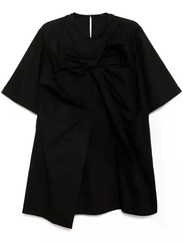 JNBY Bow-detail Dress - Black