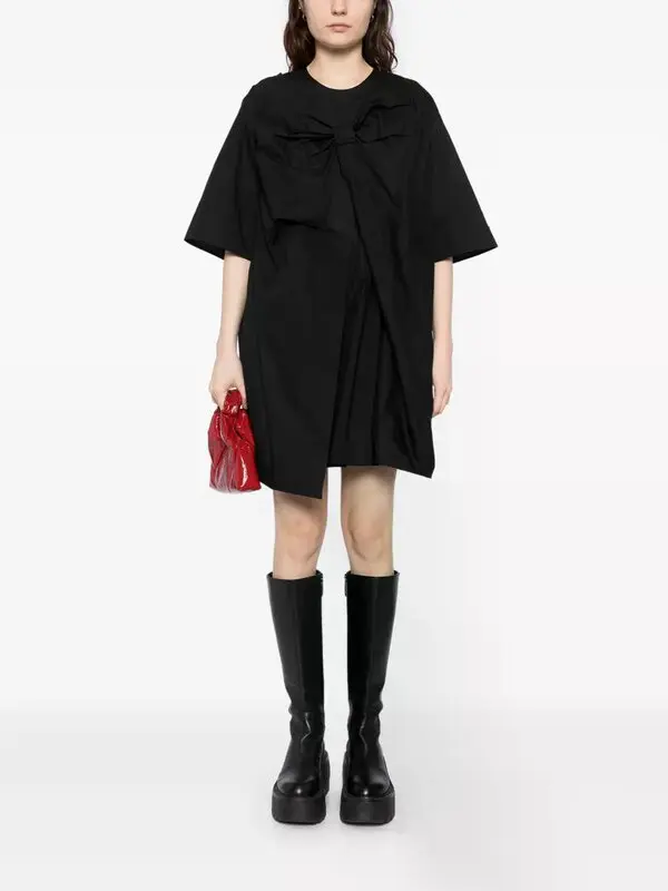 JNBY Bow-detail Dress - Black
