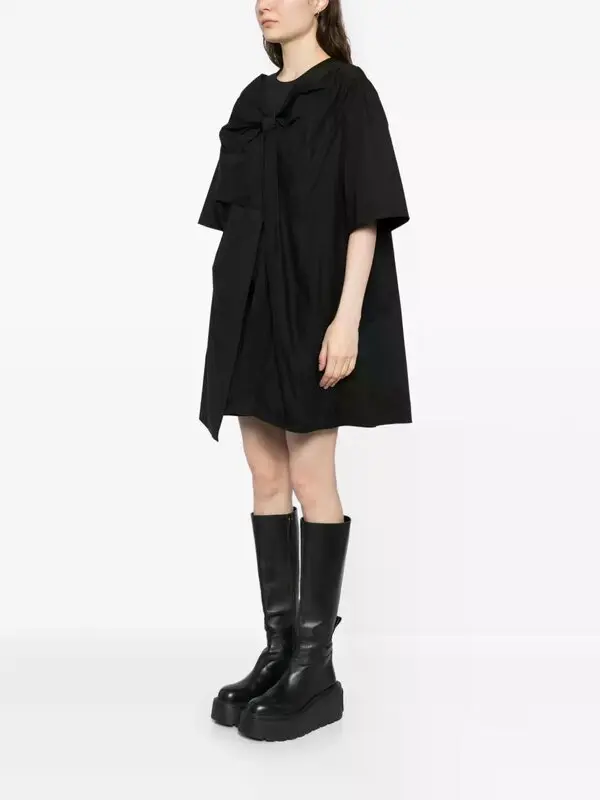JNBY Bow-detail Dress - Black