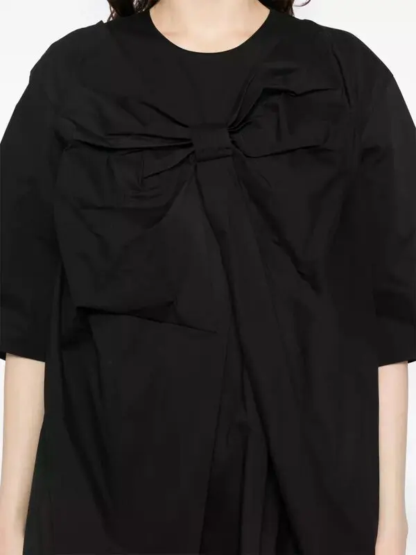 JNBY Bow-detail Dress - Black