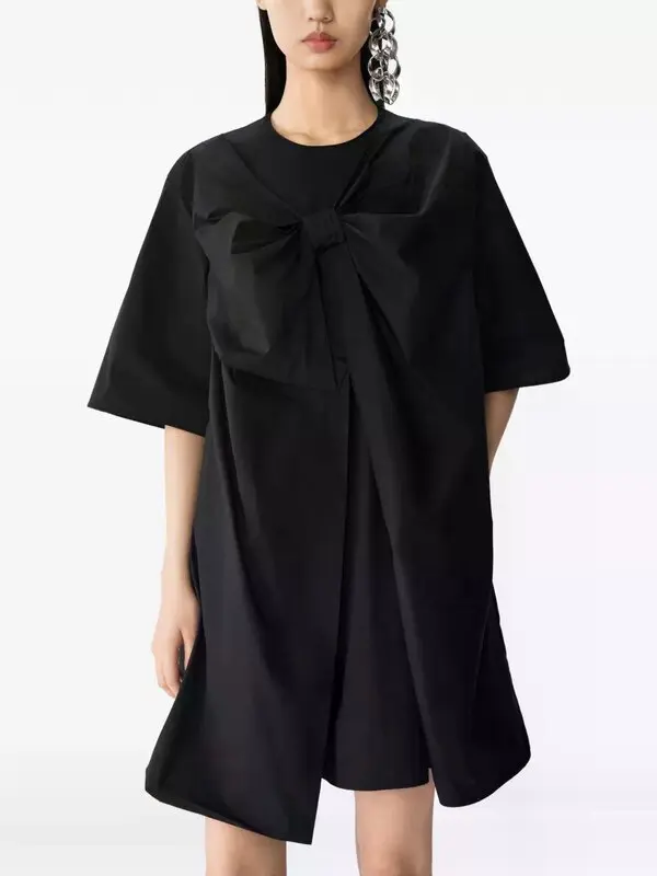 JNBY Bow-detail Dress - Black