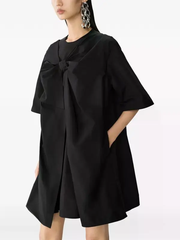 JNBY Bow-detail Dress - Black